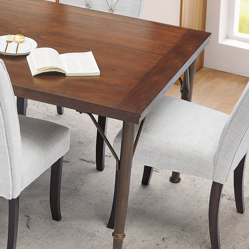 Winston Porter Ormi 70'' L x 38'' W Dining Table | Wayfair